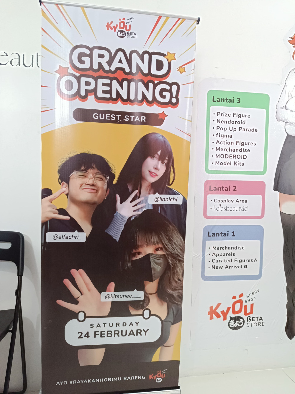 Yuk Intip Keseruan Grand Opening Kyou Beta Store, Alam Sutera Tangerang ...